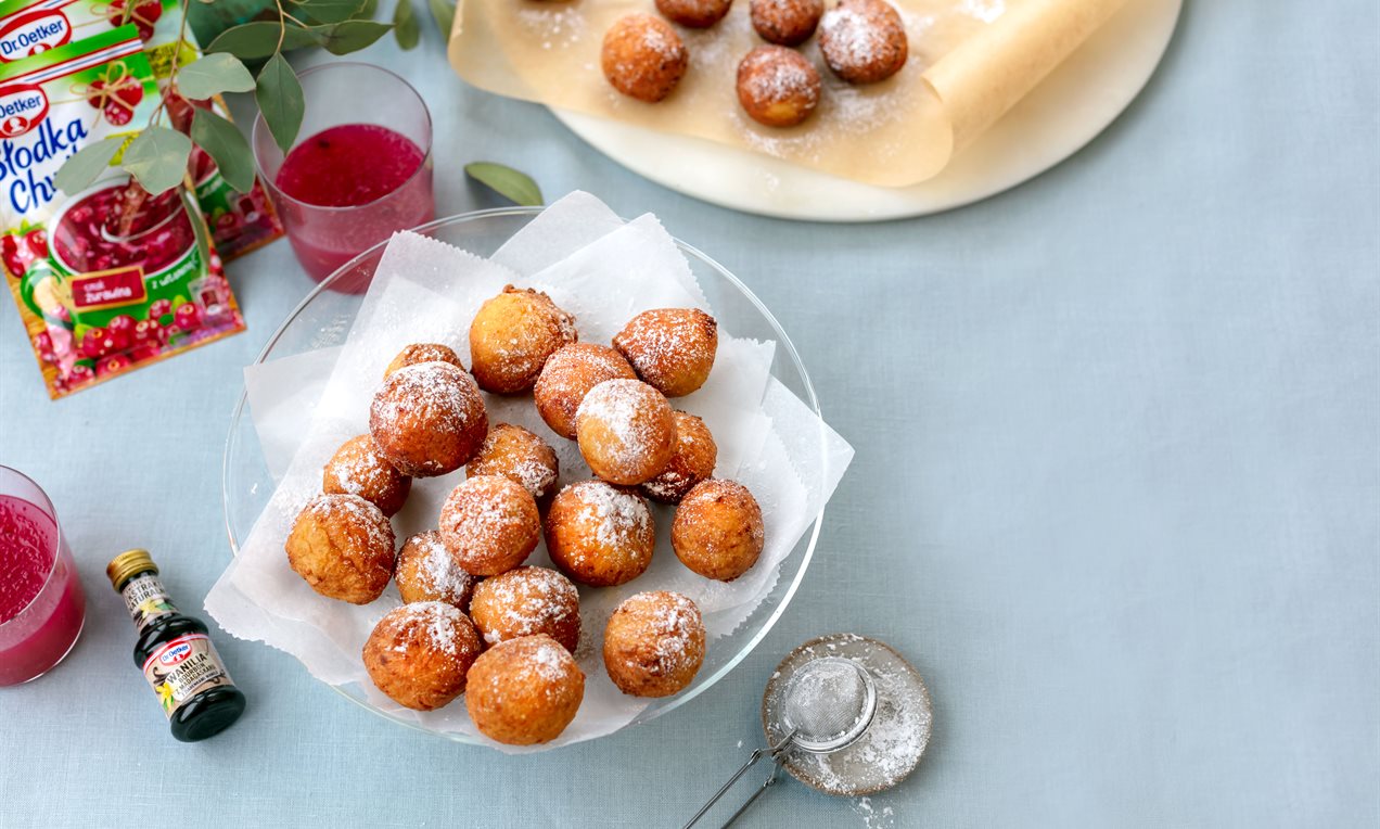 Varškės spurgos Receptas | Dr. Oetker