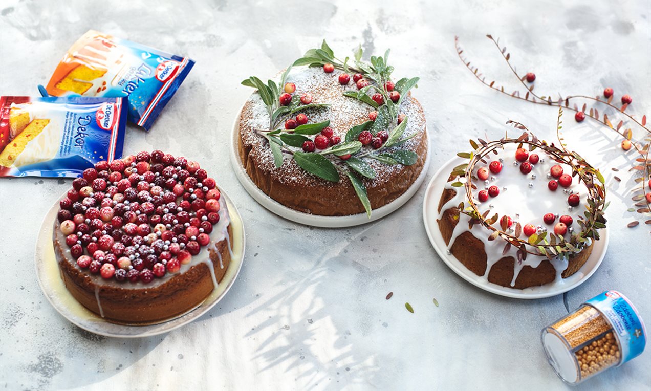 Minkštas meduolis ir trys jo dekoravimo būdai Receptas | Dr. Oetker